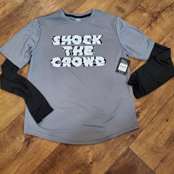 Athletic Works | Shirts & Tops | Nwt Athletic Works Boys Long Sleeve ...